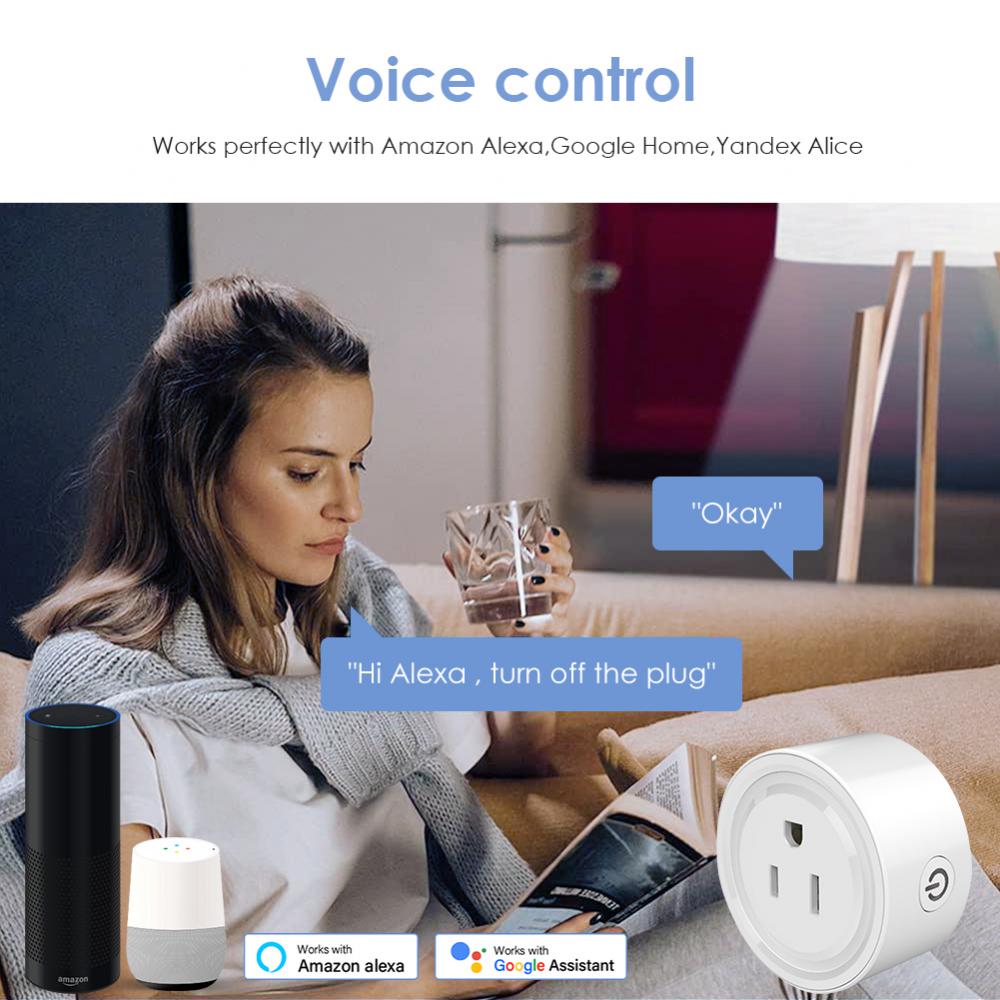 WiFi Mini Smart Socket Smart Plug - Feisourcing.com
